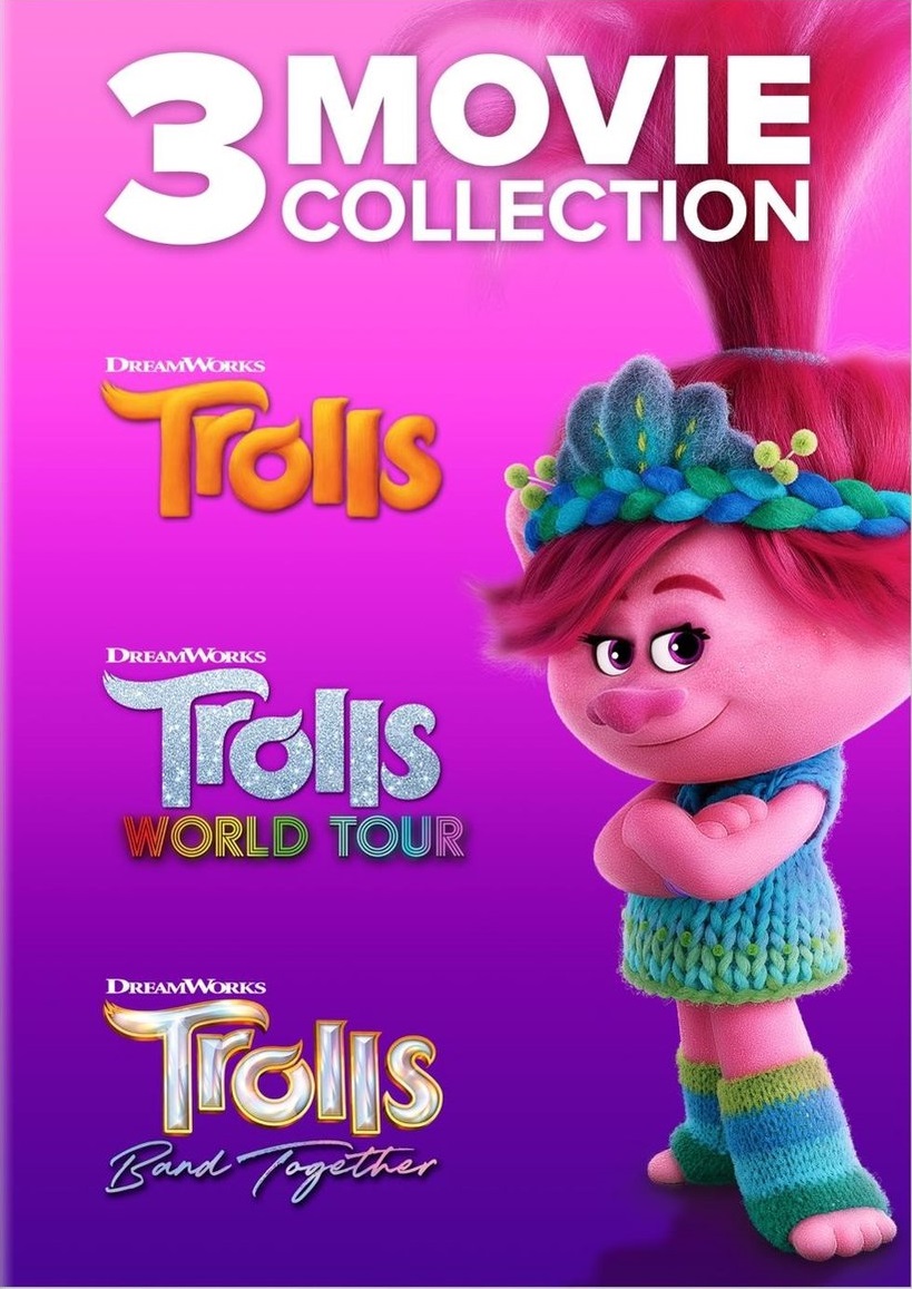 Trolls 1-3 (DVD) | Allesoverfilm