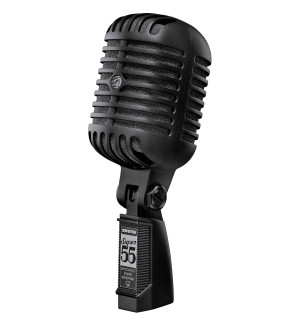 Shure Releases Super 55-BLK Deluxe Vocal Microphone Pitch Black Edition ...