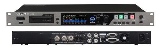 Tascam Announces DA-6400 64-track Solid State Recorder with MADI and Dante I/O Option Cards ...