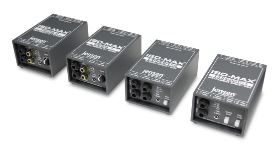 Jensen Transformers Announces 4 new ISO-MAX Direct Boxes | audioXpress