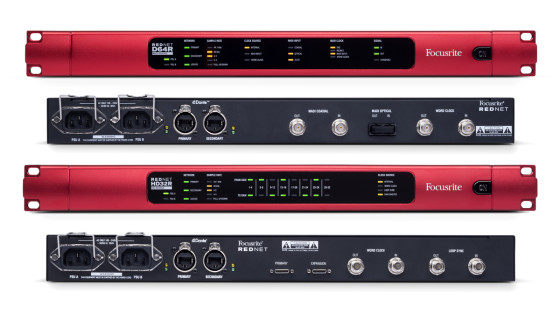 Focusrite Expands Dante-based Networked Audio RedNet Range and Offers ...