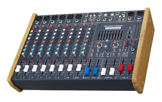 New Studiomaster digiLiVE Hybrid Touch-Screen/Tablet Mixer | audioXpress