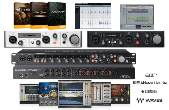 M-Audio Announces Songwriter Suite Recording and Software Bundles ...