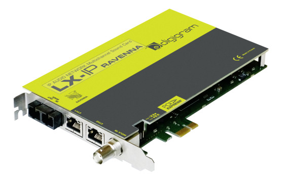Digigram RAVENNA AES67 PCIe Sound Card Now Shipping | audioXpress