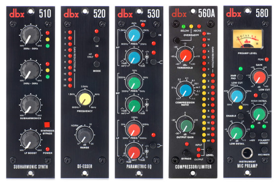 dbx Introduces 500 Series Processors at NAMM 2015 | audioXpress