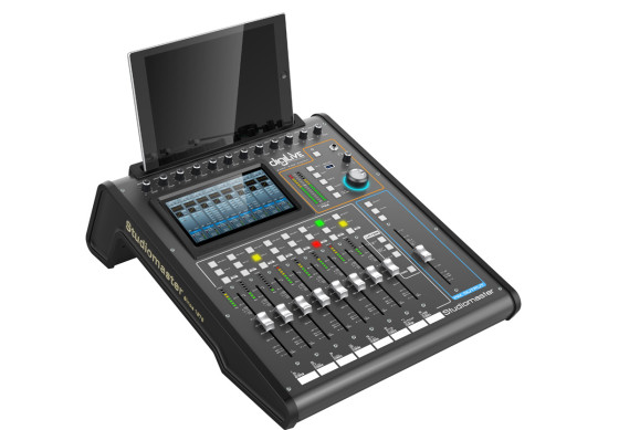 New Studiomaster digiLiVE Hybrid Touch-Screen/Tablet Mixer | audioXpress