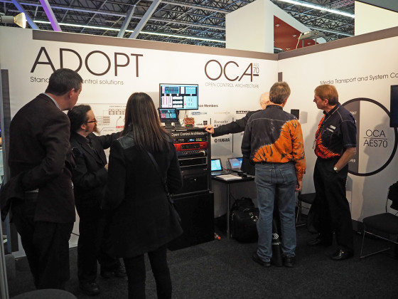OCA Alliance Promoted Open Control Architecture/AES70 Standard at ISE ...