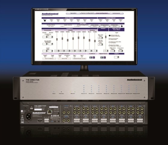 AudioControl New Multi-Zone Network Matrix-Amplifier Director Model ...