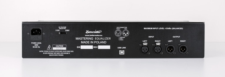 Transaudio Group Introduces the Bettermaker Mastering Equalizer | audioXpress