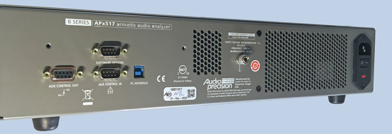 Fresh From the Bench: Audio Precision APx517B Acoustic Audio Analyzer ...