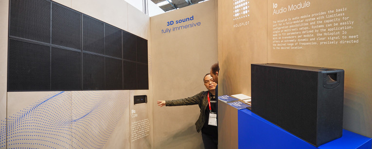Holoplot Promotes Immersive Audio and Large Sound Fields at Prolight ...