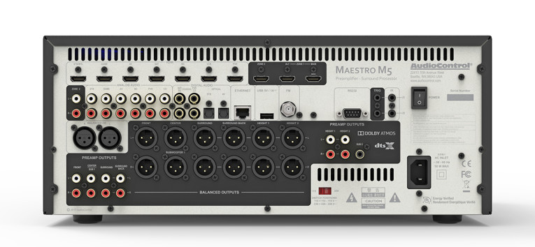 AudioControl Introduces the Maestro M5 Premium Home Theater Processor ...