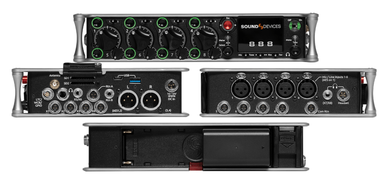 Sound Devices Announces New 888 Portable Production Mixer-Recorder ...