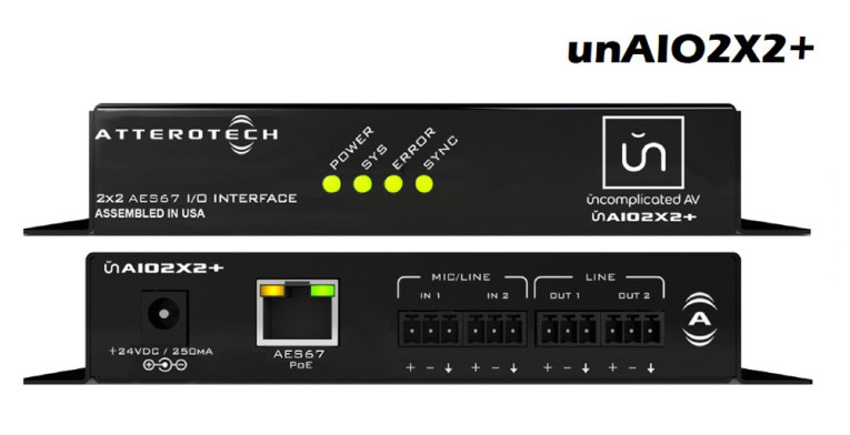 Attero Tech Helps Solving the Audio-Over-IP Puzzle | audioXpress