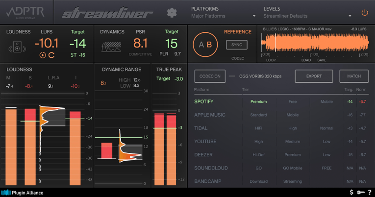 Plugin Alliance Announces Availability of ADPTR AUDIO Streamliner Streaming Codec Evaluation ...