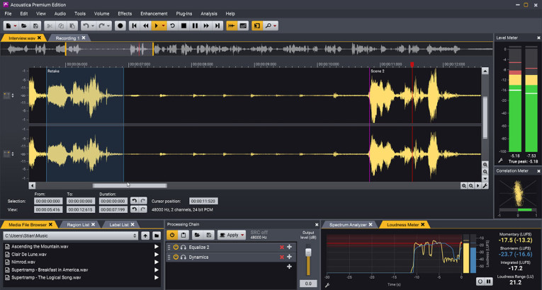 Acon Digital Releases Acoustica 7.5 Adding Speech Recognition and New ...