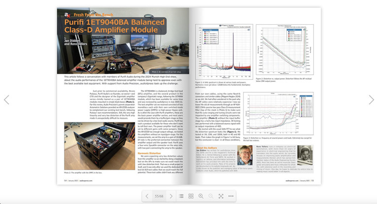 audioXpress January 2025. Innovations in Audio. Product Development ...
