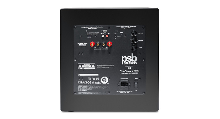 PSB Speakers Defies Expectations with New SubSeries BP8 Powered ...