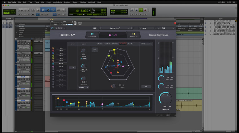 Sound Particles inDelay Plugin Allows Total Spatial Control | audioXpress
