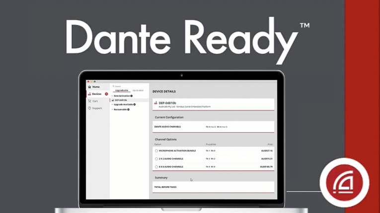 Audinate Offers In-Field Purchase of Dante Audio-over-IP Channels ...