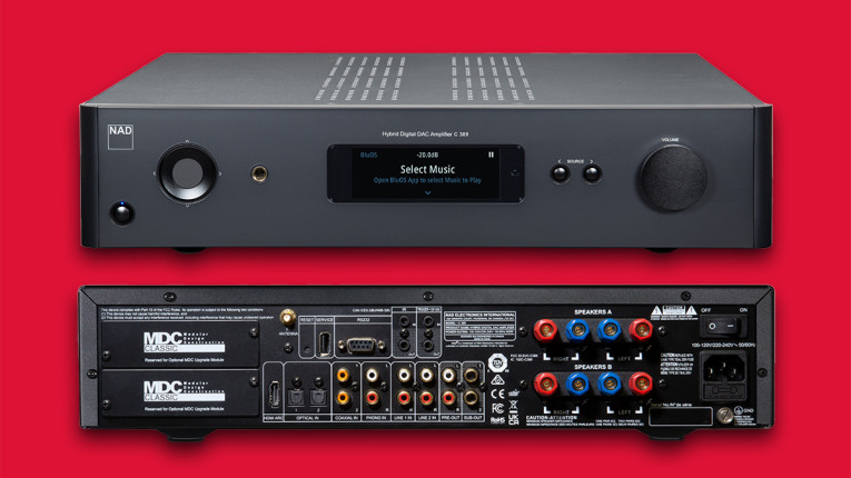 NAD Electronics Presents C 389 HybridDigital DAC Amplifier at Munich High End | audioXpress