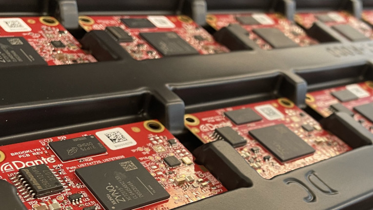 Audinate Now Shipping Dante Brooklyn 3 Audio Networking Module ...