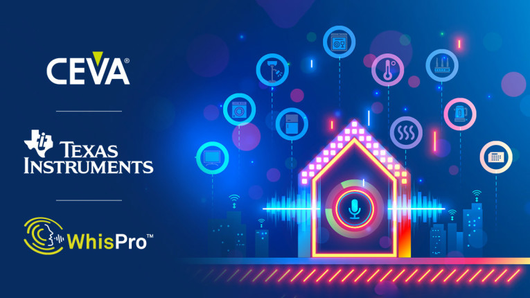 CEVA Introduces Voice User Interface Solution for TI SimpleLink Wi-Fi Wireless MCUs | audioXpress