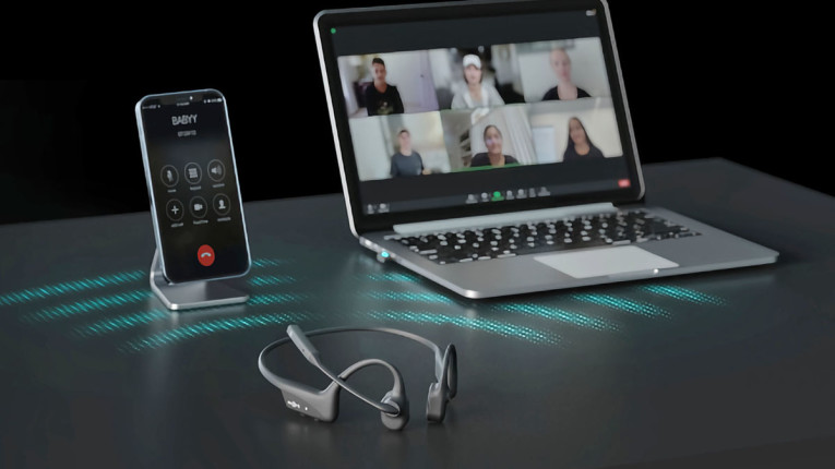 Shokz Introduces OpenComm2 UC Bone Conduction Stereo Bluetooth Headset ...