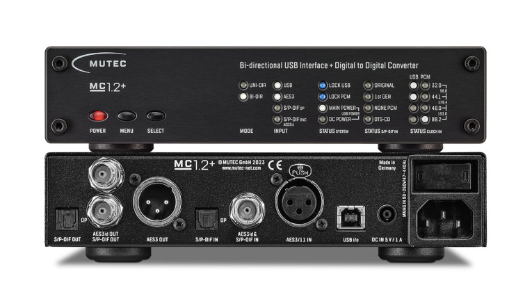 MUTEC Introduces MC1.2+ Bi-directional Digital to Digital Converter with USB Interface | audioXpress