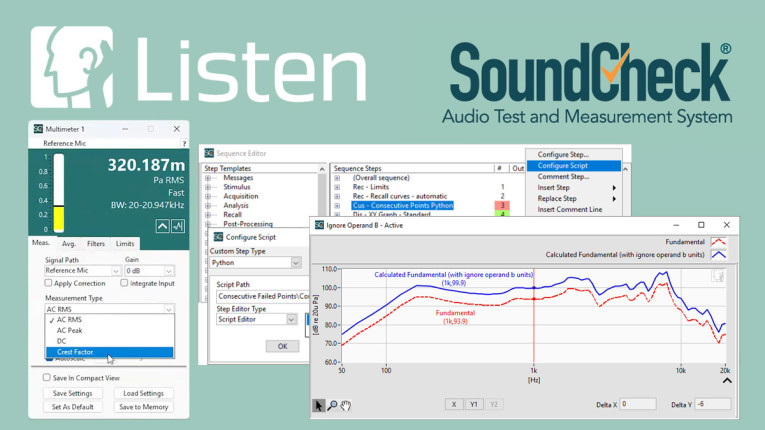 Listen Launches SoundCheck Version 22 with Python Integration and Many ...