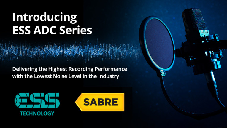 ESS Technology Announces Its Highest Performance Audio ADC Series ...