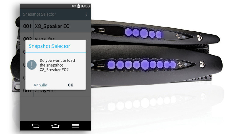 Powersoft Announces Snapshot Selector App for X Series Amplifiers | audioXpress