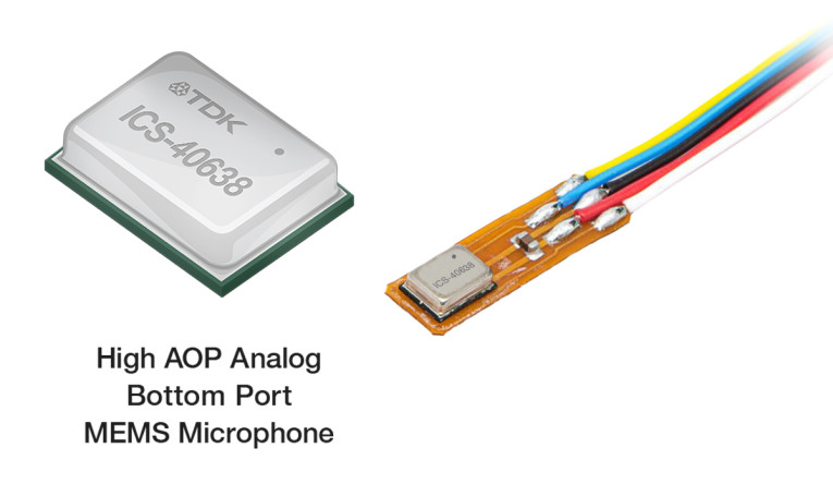 TDK Unveils New Ultra-High AOP Analog MEMS Microphone Ideal for Noisy Environments | audioXpress