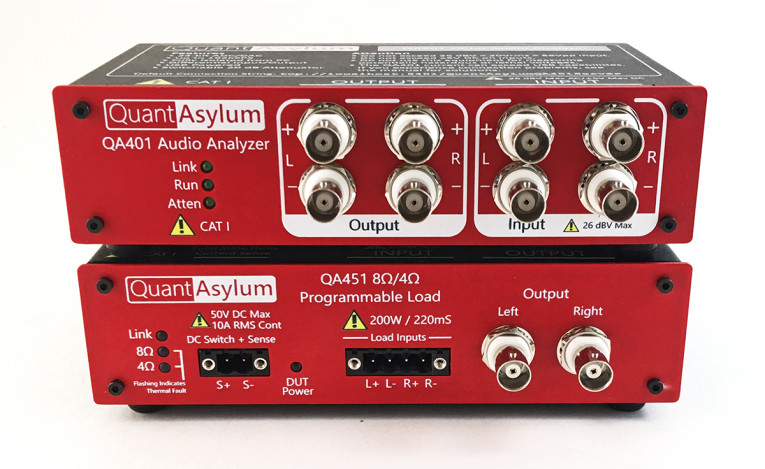 Fresh From the Bench: QuantAsylum QA401 and QA451 Compact and Modular Audio Measurement System ...