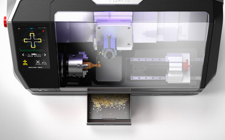 Rownd Table-Size CNC Lathe Promises Machining for Everybody | audioXpress