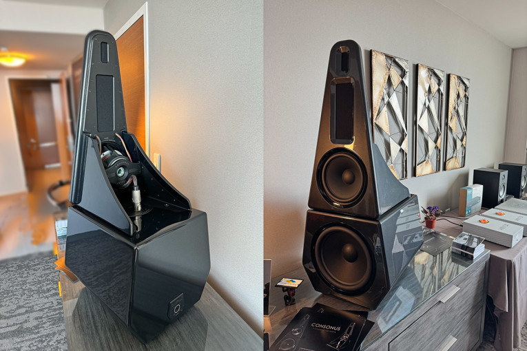 New Audio Brand Consonus Debuts Tide Speaker System at AXPONA 2024 | audioXpress