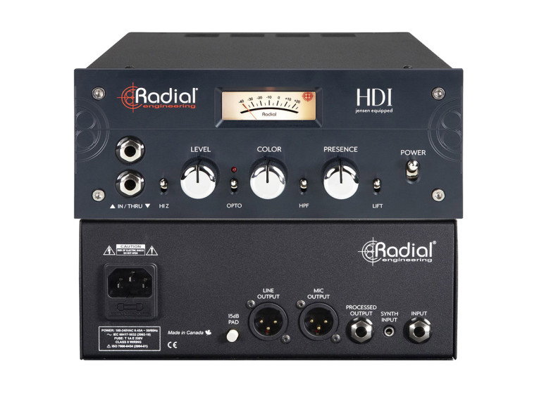 Radial Engineering Introduces HDI Studio-Grade Direct Box and Preamplifier | audioXpress