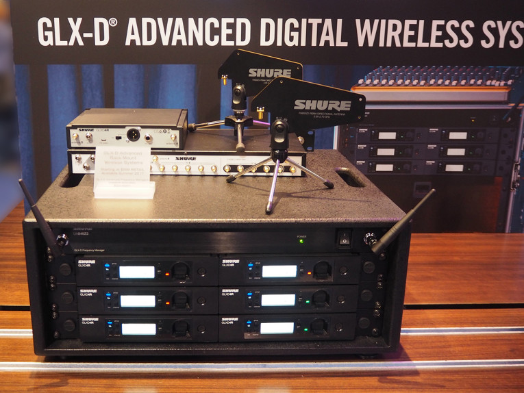 Shure Introduces GLX-D Advanced Digital Wireless Products, Provides ...