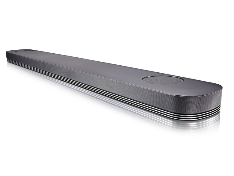 LG Sophisticated Dolby Atmos and High Resolution Audio Soundbar Now ...