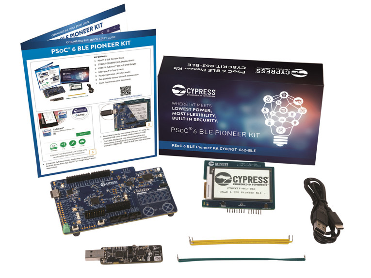 Cypress Releases PSoC 6 BLE Pioneer Kit and Supporting PSoC Creator 4.2 IDE | audioXpress