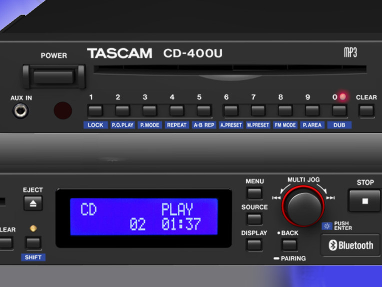 Tascam CD-400U Media Player is a Complete Audio Source | audioXpress