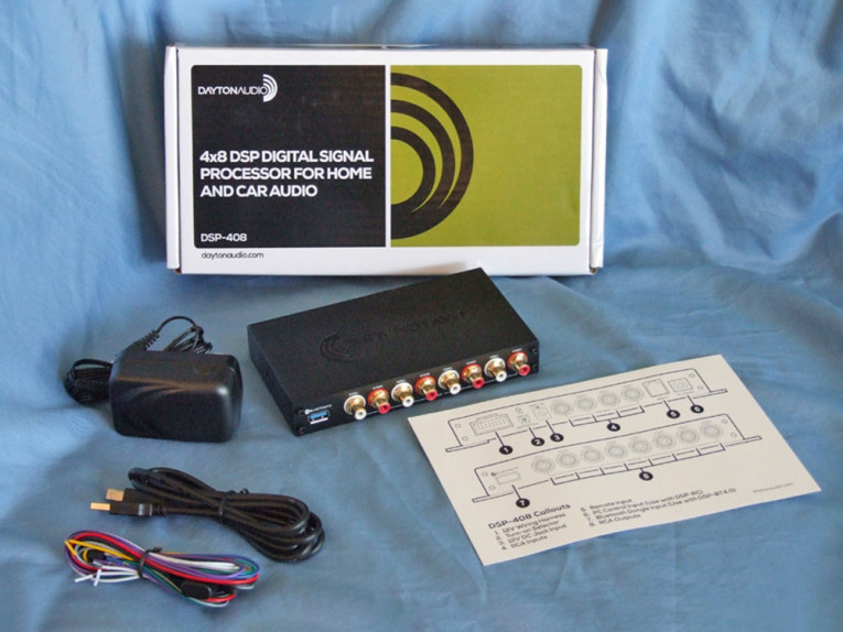 Dayton Audio Releases DSP-408 Signal Processor | audioXpress