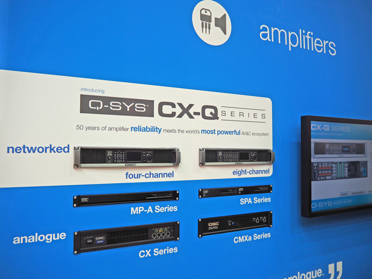 QSC Introduces CX-Q Series Network Amplifiers for the Q-SYS Ecosystem ...