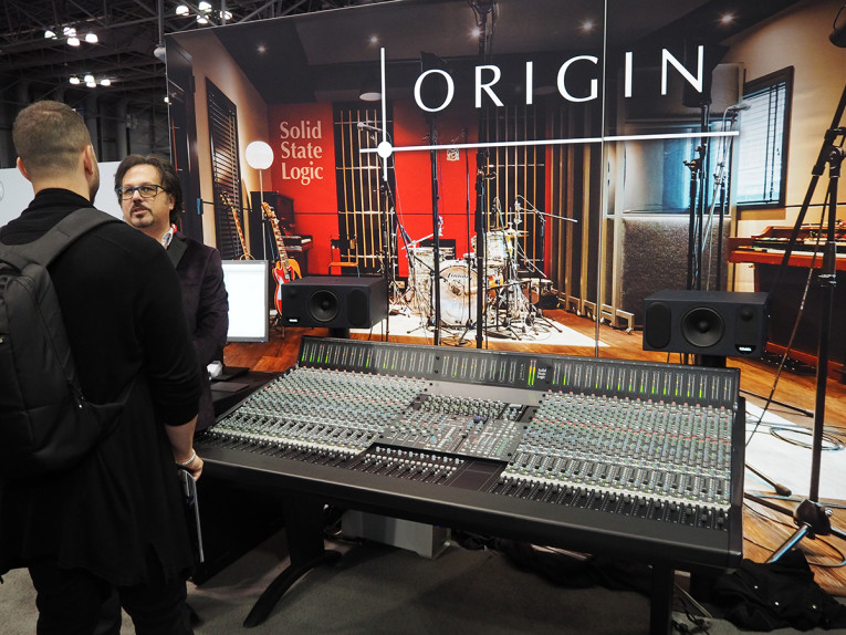 Solid State Logic Next Generation Analog Studio Console Introduced at ...