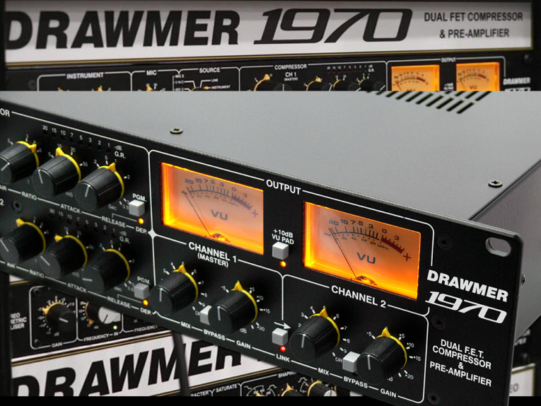 Drawmer Introduces the 1970 Dual FET Compressor and Pre-Amp at NAMM ...