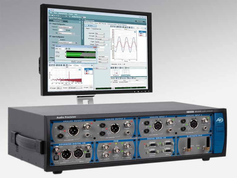 Fresh From the Bench: Audio Precision APx555 B Series Audio Analyzer ...