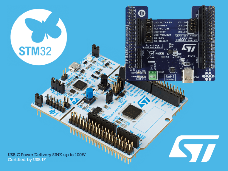 STMicroelectronics Extends USB Fast Charging over USB-C with USB-IF ...