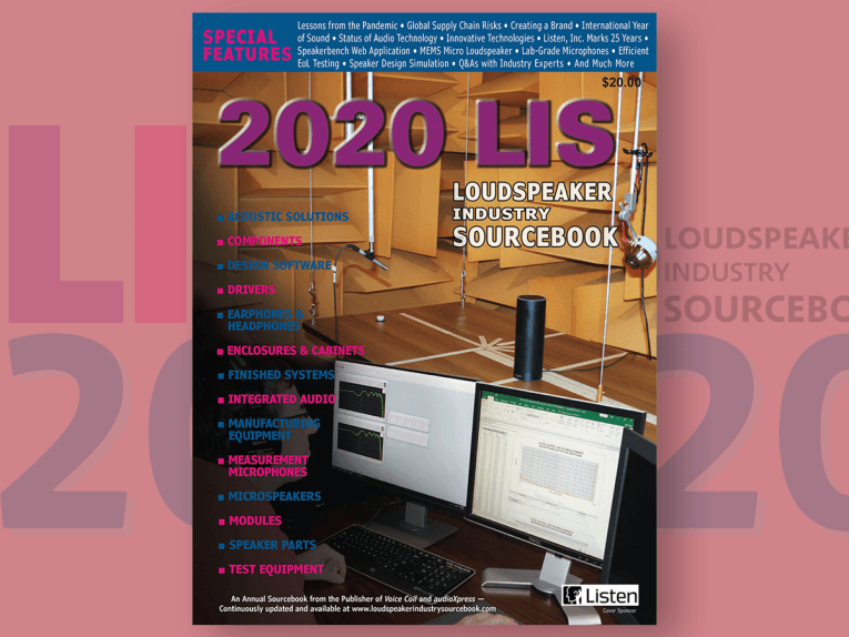 Loudspeaker Industry Sourcebook 2020. Now Available Online! | audioXpress
