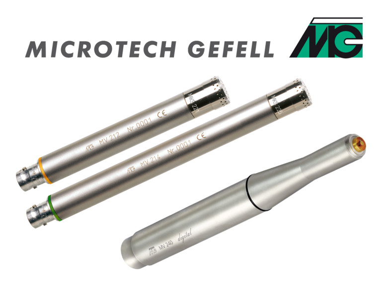 Microtech Gefell Introduces MMS 212 and MMS 214 Measurement Microphones and MV 240 Digital ...
