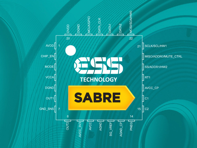 ESS Technology Announces New Sabre ES9033Q 2-Channel DAC With Built-In ...